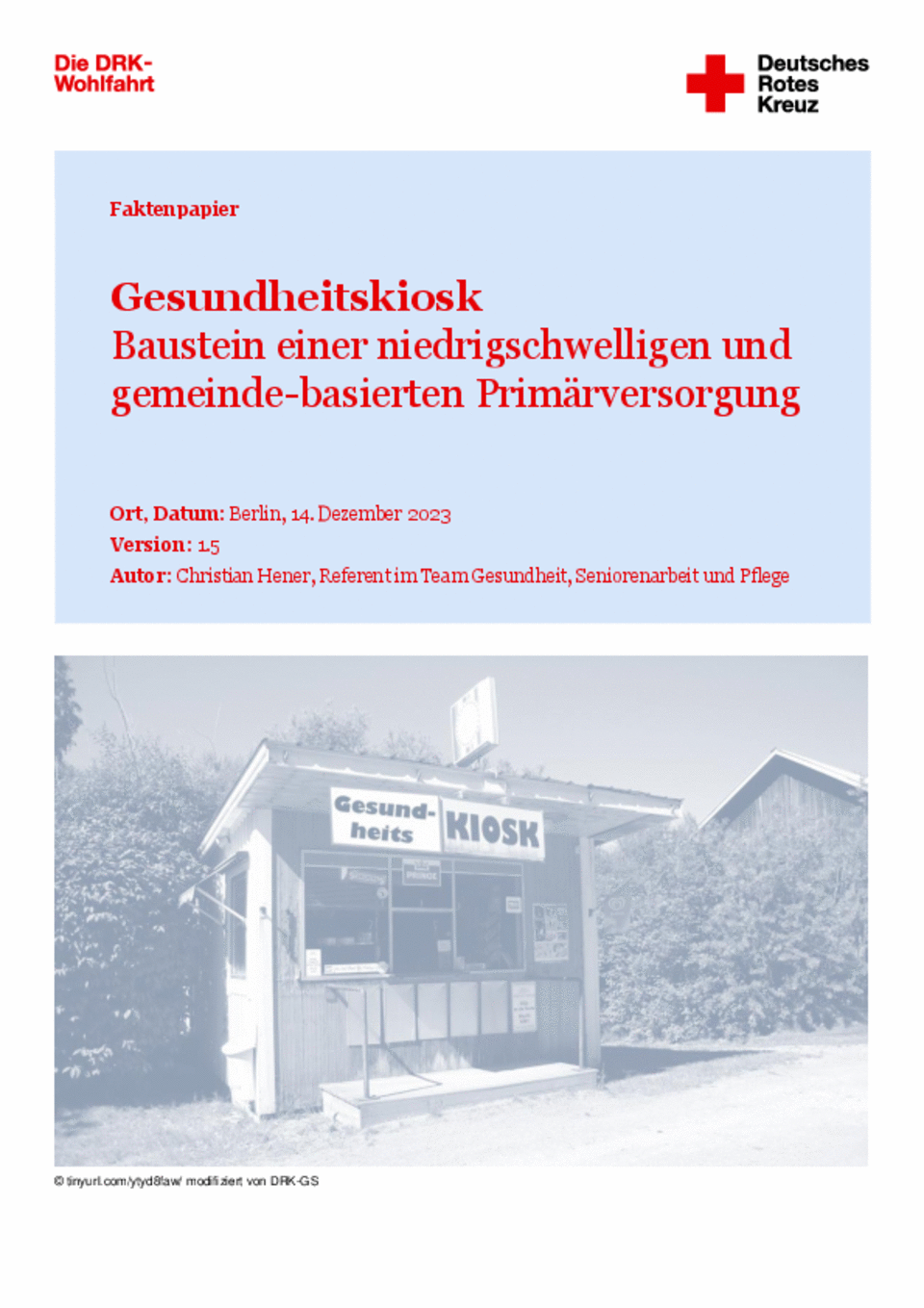 Blogbeitrag - DRK Wohlfahrt